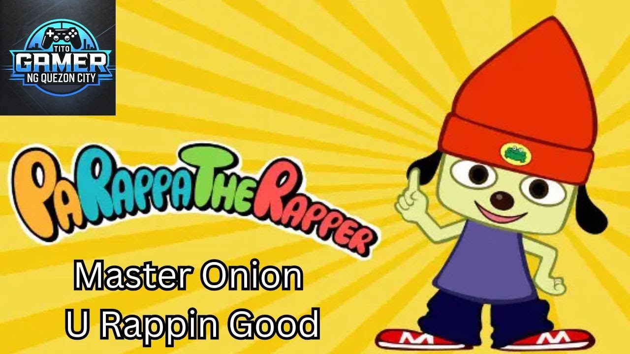 Parappa the Rapper Master Onion U Rappin Good - YouTube