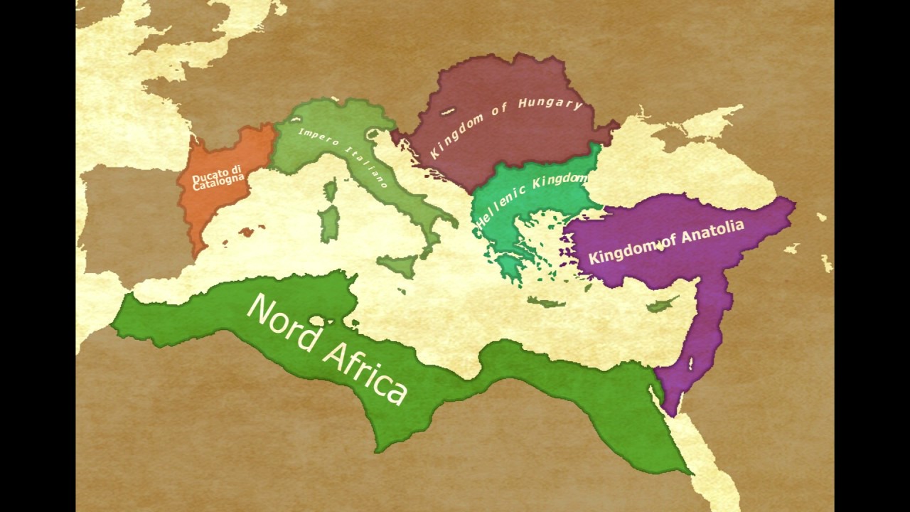 EU IV - Playing tall as Italy - Timelapse - YouTube