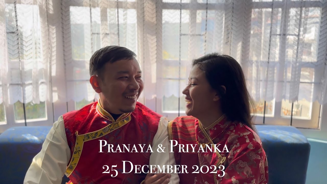 Pranaya & Priyanka - Tamang Wedding Dhog Bhet - YouTube