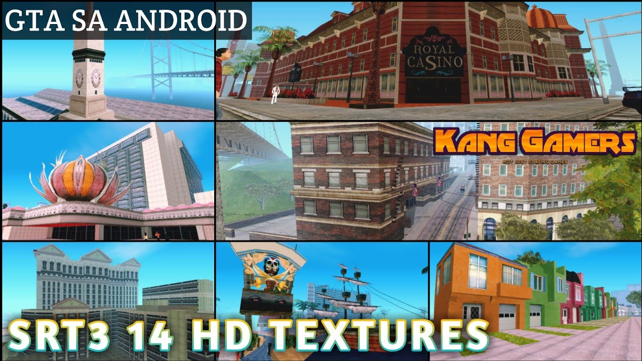 Mod Textures HD SRT3 14 GTA SA Android - YouTube