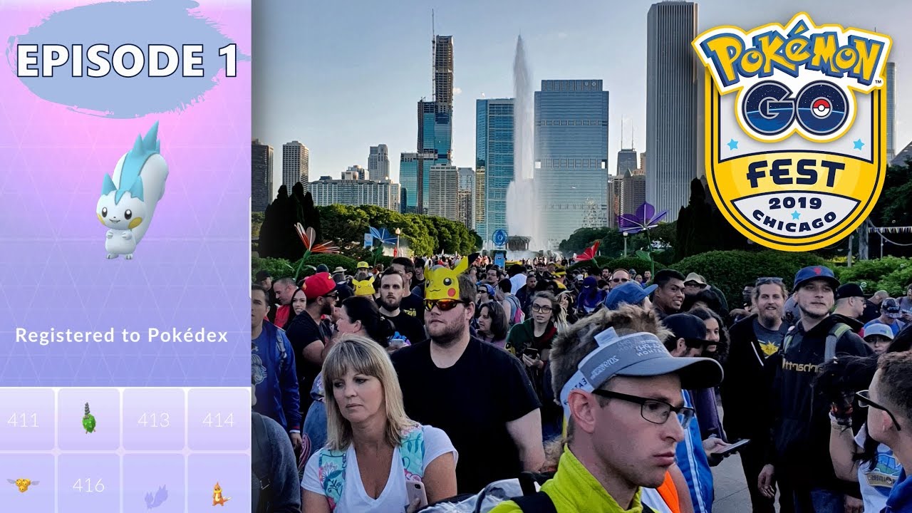 Pokemon GO FEST 2019 Chicago Ep.1 - YouTube