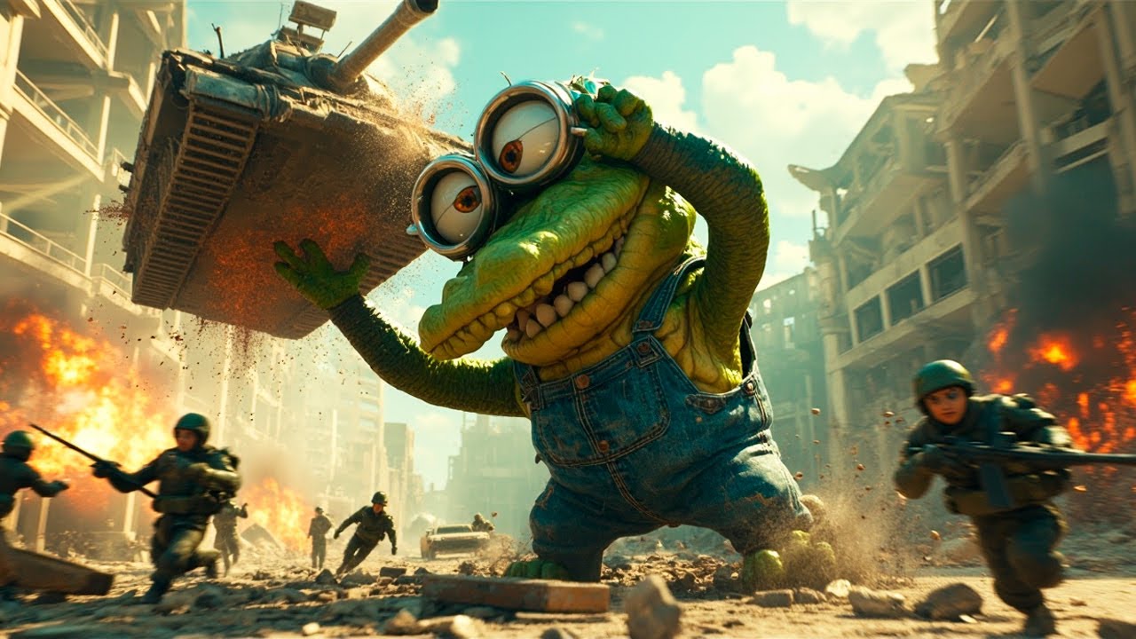 Mecha Godzilla Attacks! Minions Fight Back in Epic Battle! 🚀⚡ - YouTube