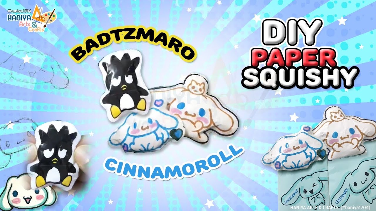 How to make Paper squishy! ASMR | Tutorial #sanrio #diy #squishy #asmr ...