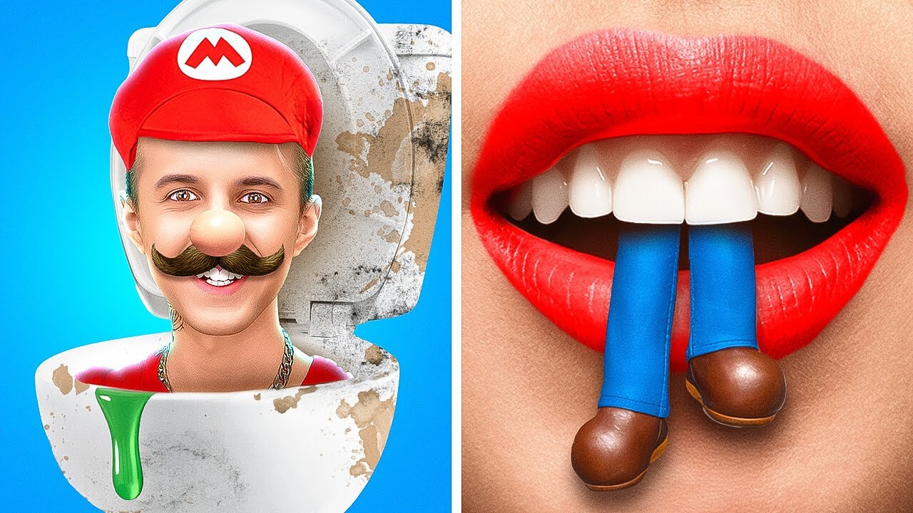 Super Mario Bros in Real Life! - YouTube
