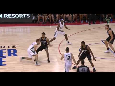 Fletcher Magee highlights 7.12.2019 (Bucks vs Trailblazers)
