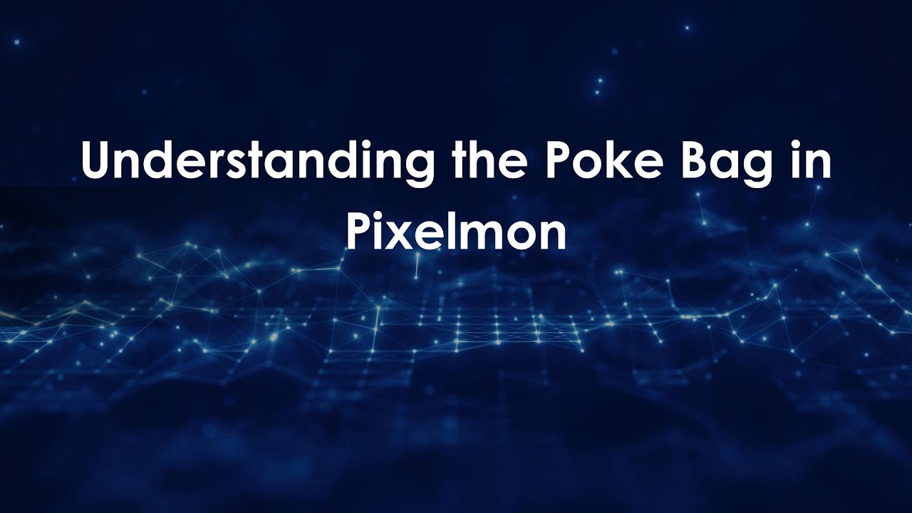 Understanding the Poke Bag in Pixelmon - YouTube