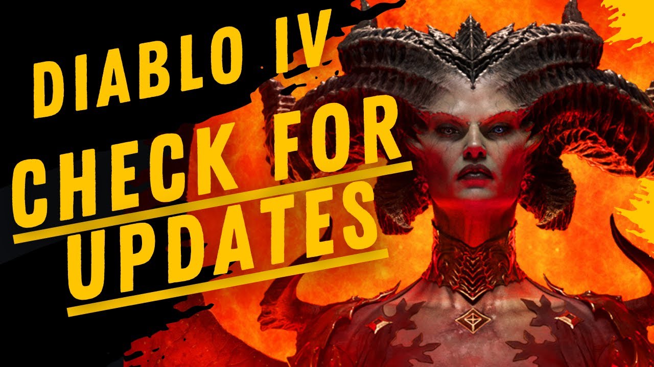 How To Check For Updates | Diablo IV - YouTube