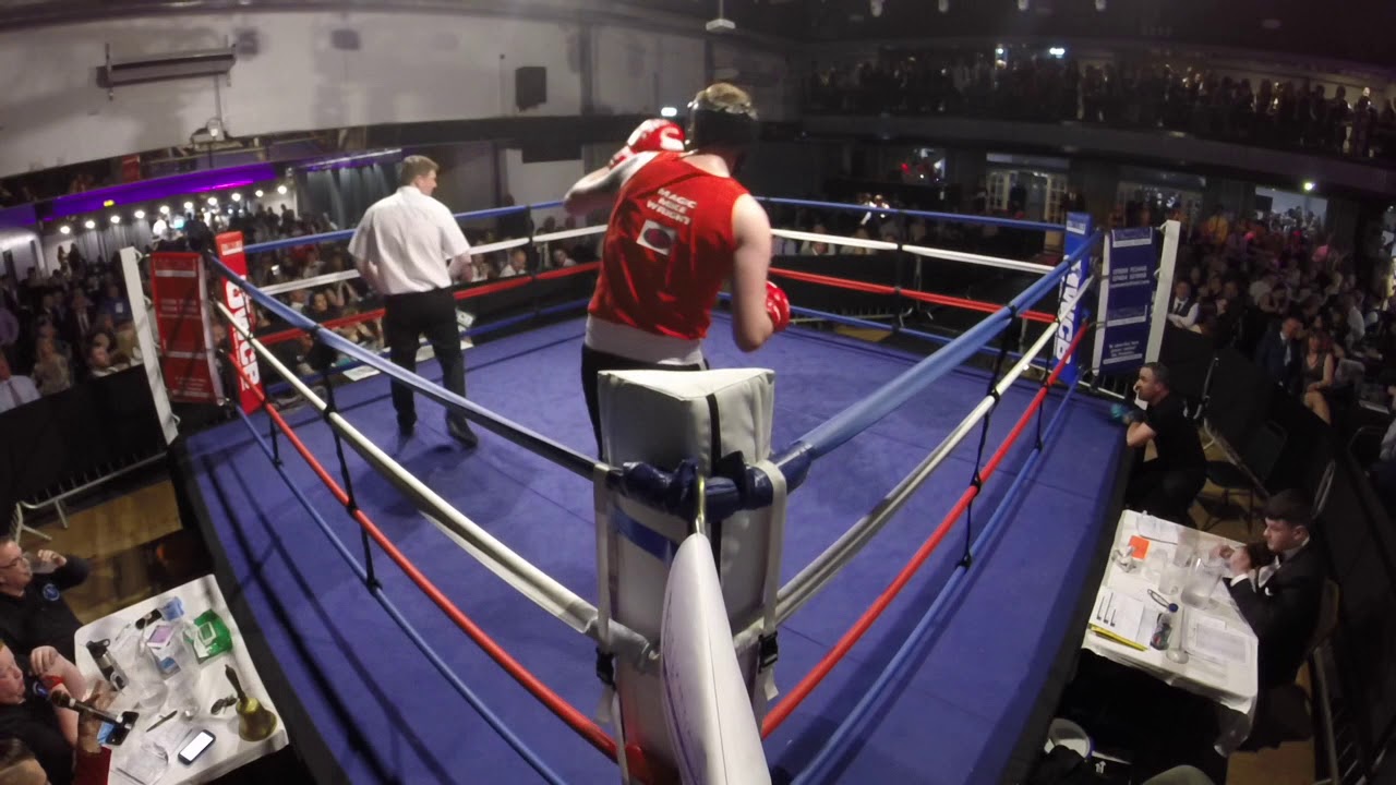 Ultra White Collar Boxing | Grimsby | Mike Wright VS Joe Senior - YouTube