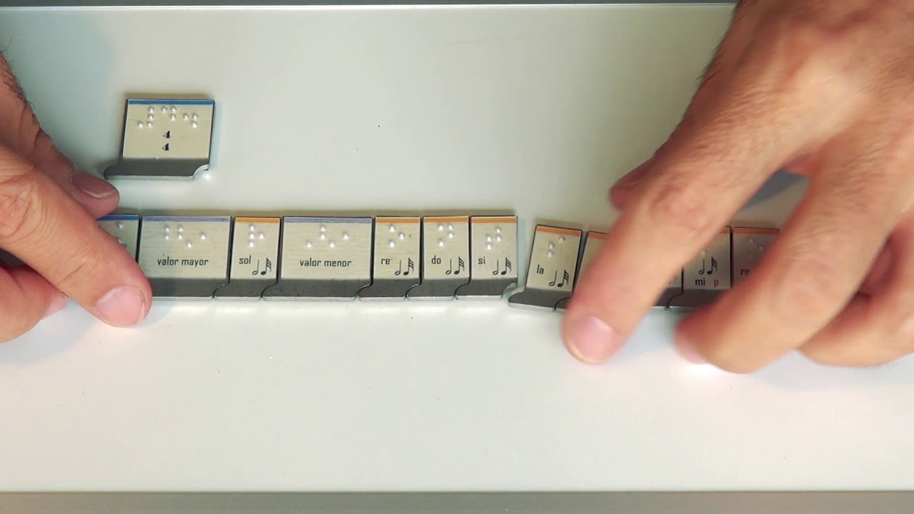 Taller | Kit Navarro de Musicografía Braille (parte 7 de 7) - YouTube