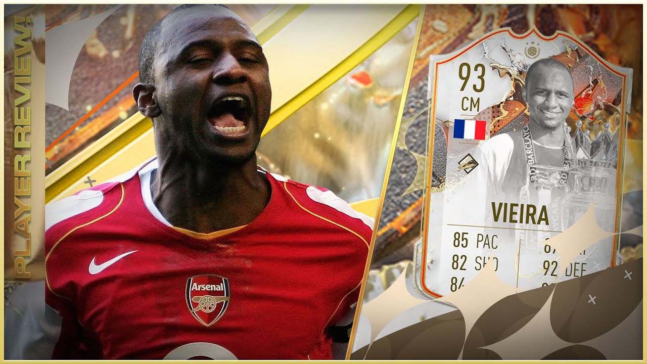THIS CARD IS INSANE!!! - 93 RATED TROPHY TITAN PATRICK VIEIRA PLAYER ...