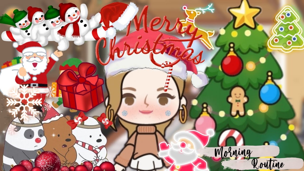 Christmas Morning Routine | Shopping | Miga World | Miga Queen - YouTube