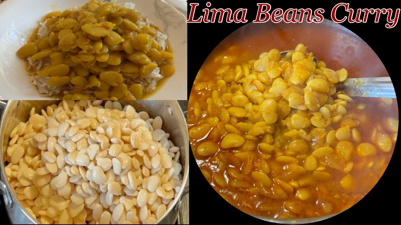 Lima Beans Curry - Simple & Tasty Butter Beans Masala / Butter Beans ...