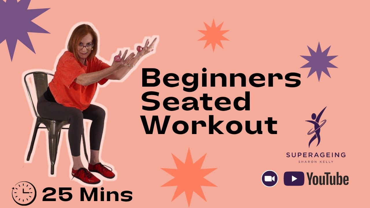 25 Minute Beginners Seated Workout - YouTube