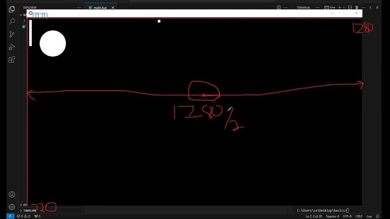 Love2D - Window properties and Pivot points - YouTube