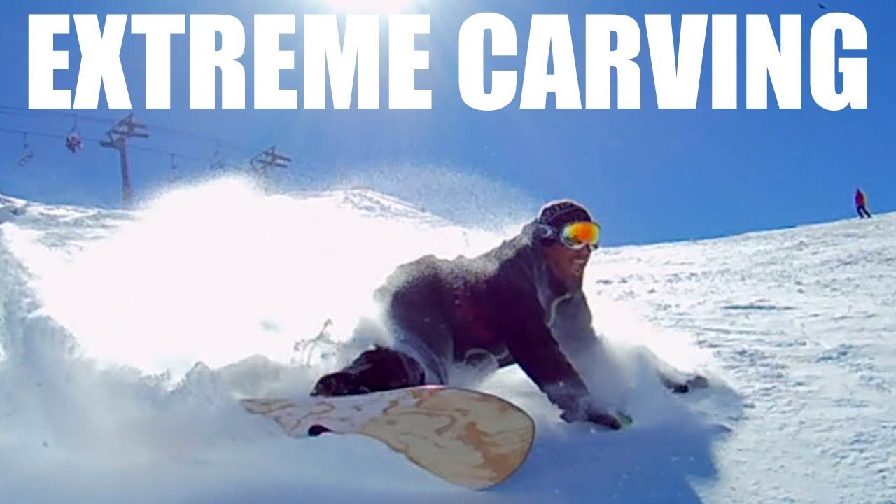 EXTREME SNOWBOARD EURO CARVING WITH JANLHO | COURCHEVEL VLOG S2 E21 ...