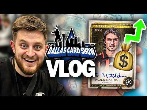 I FLEW to an AMERICAN CARD SHOW and MADE $_______! (Huge PROFIT!)