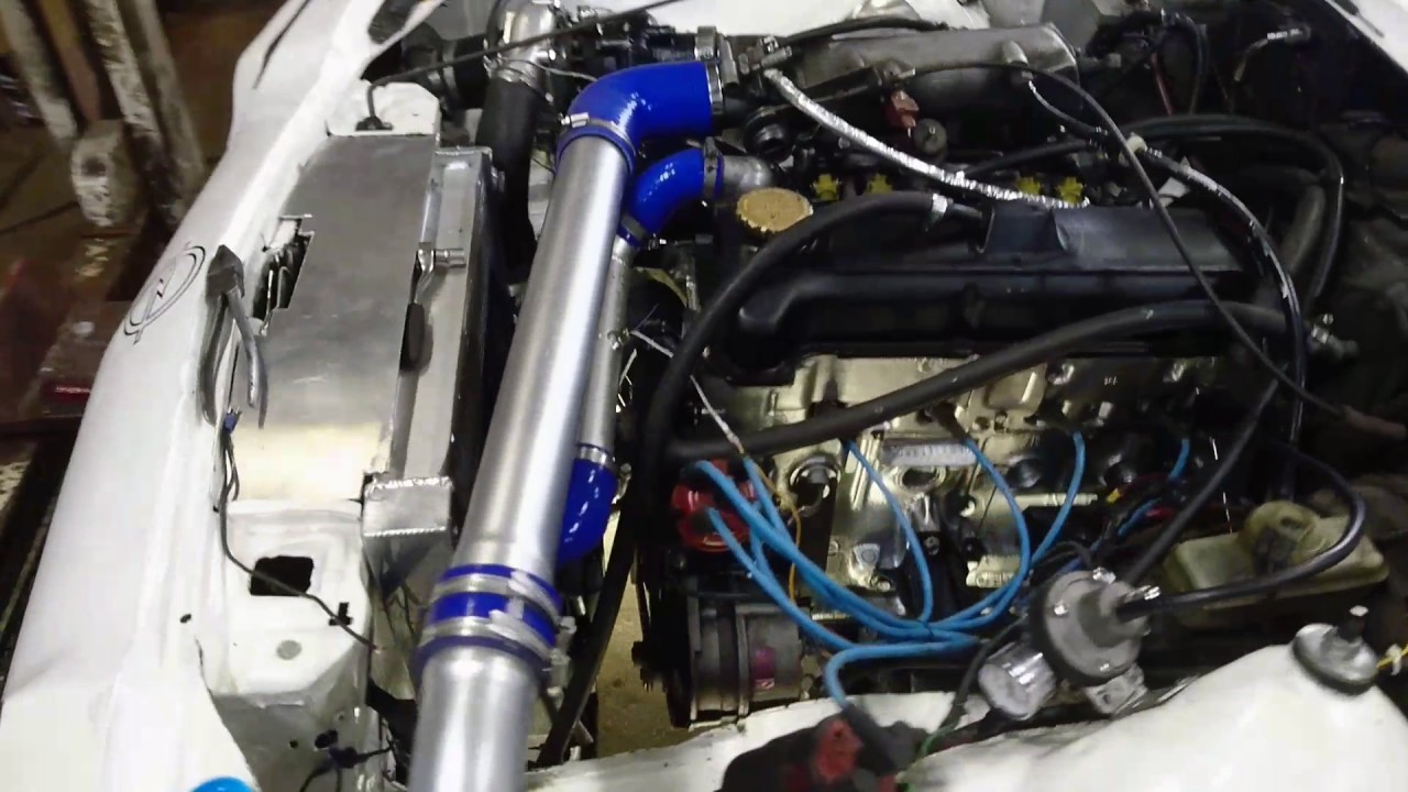 Opel Manta B CC CIH turbo first start - YouTube