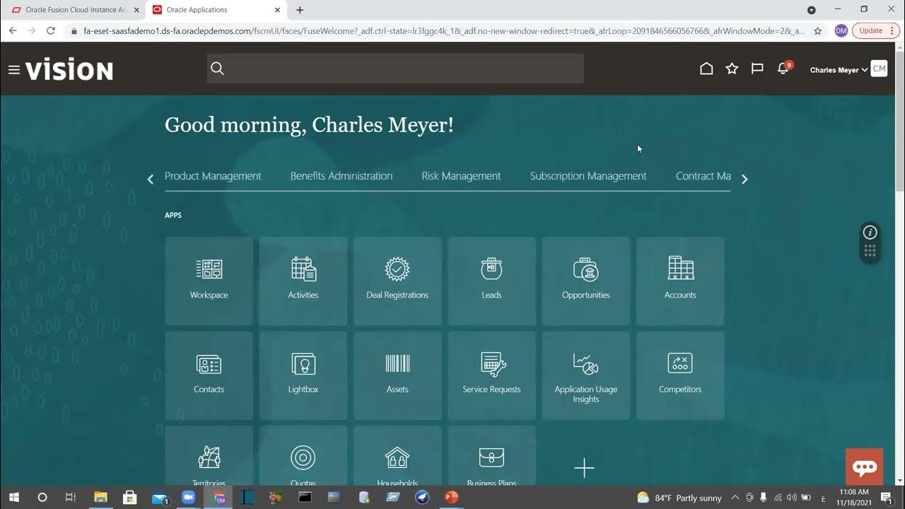 Fusion-Essential(navigate Fusion - Menu Items)Ess-03 أساسيات اوراكل فيوجن- - YouTube