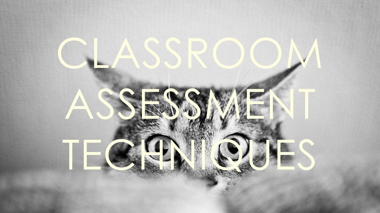 Classroom Assessment Techniques (CATs) Pedagogy Presentation Clip - YouTube