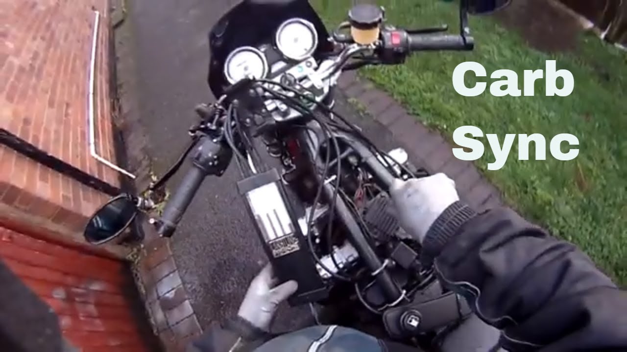 Carburetor balancing Kawasaki 750 - YouTube