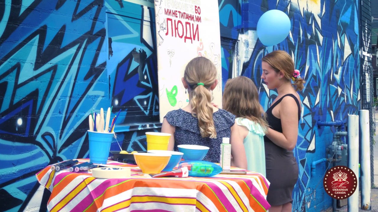 GALYNA BUZ || SOCIAL PROJECT || MISS UKRAINIAN CANADA 2018 - YouTube