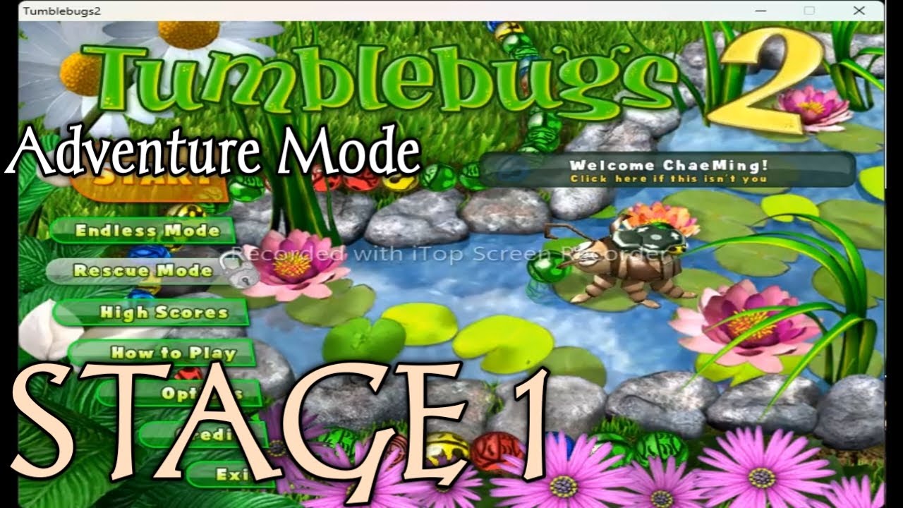 Tumblebugs 2 Episode 1 : Adventure Mode Stage 1 - Round 1-1 to 1-6 - YouTube