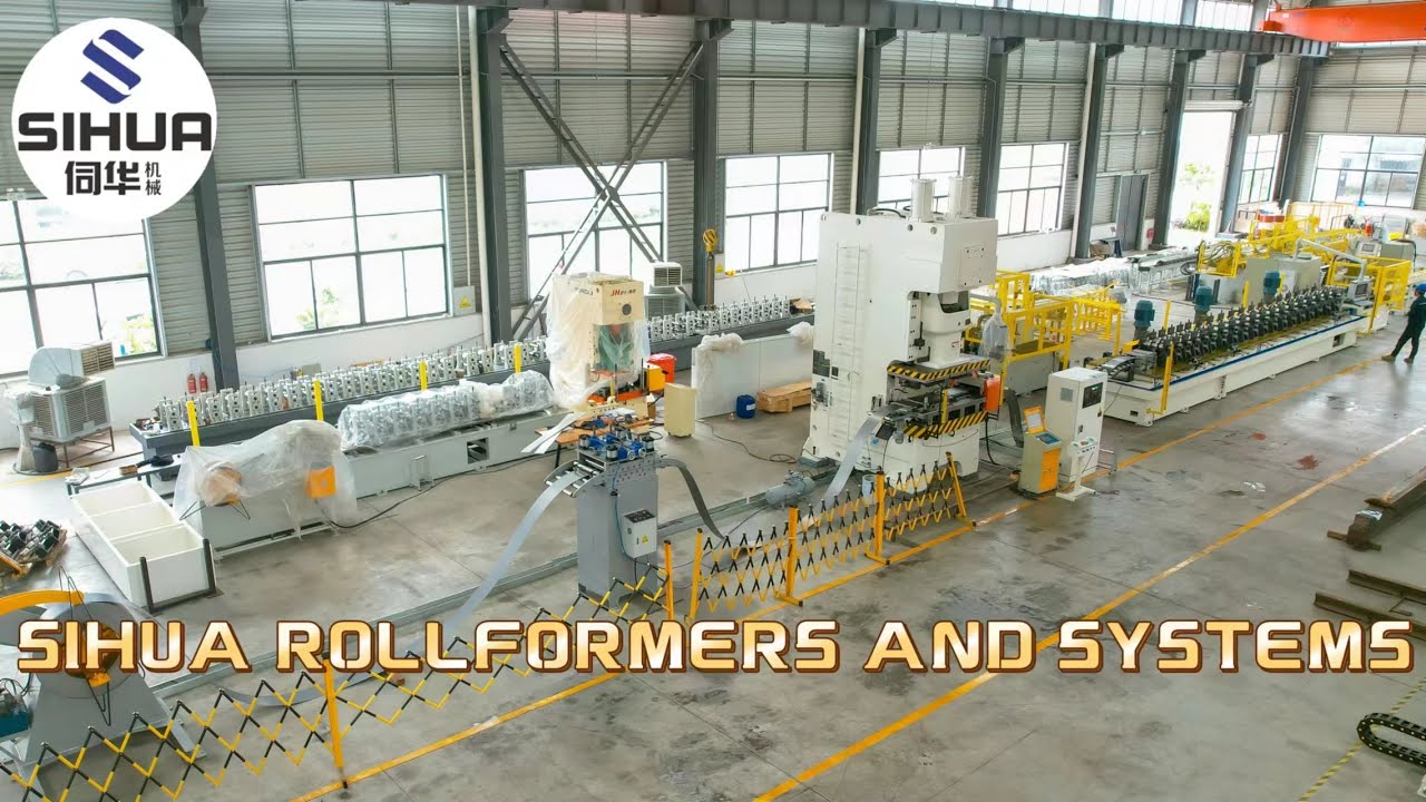 Good Quality Factory Upright Roll Forming Machine - YouTube