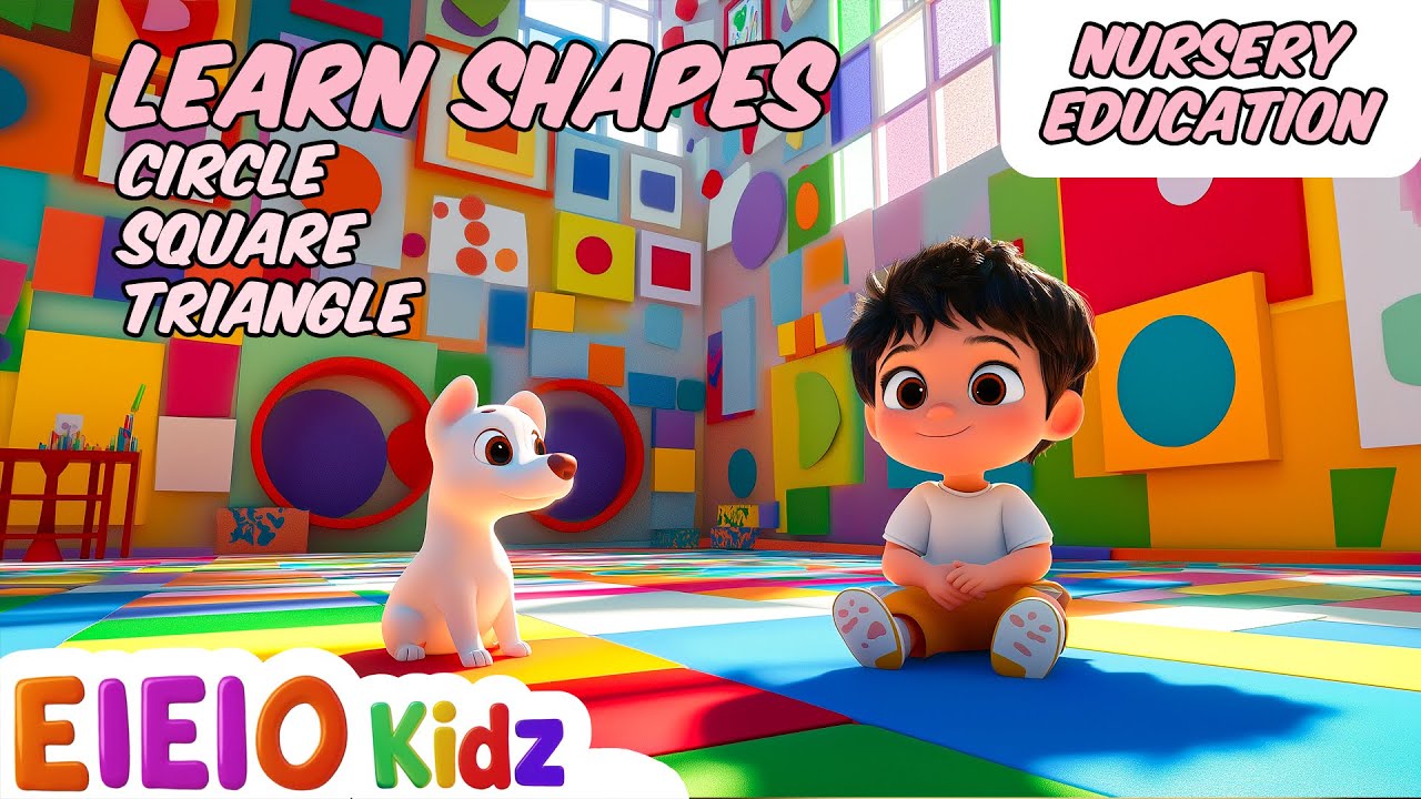 Shape Song for Kids | Circles, Squares, Triangles | Learn While Having ...