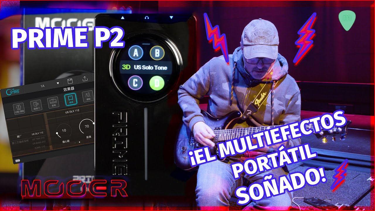 𝗠𝗢𝗢𝗘𝗥 | PRIME P2 | Multiefectos de bolsillo | DEMO 🎸 - YouTube