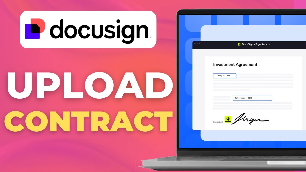 How to Upload a Contract in DocuSign (Full 2025 Guide) - YouTube