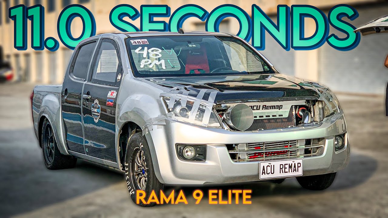 ANG BAGONG HARI NG DRAG DIESEL SA PILIPINAS 11.0 SECONDS DMAX - YouTube
