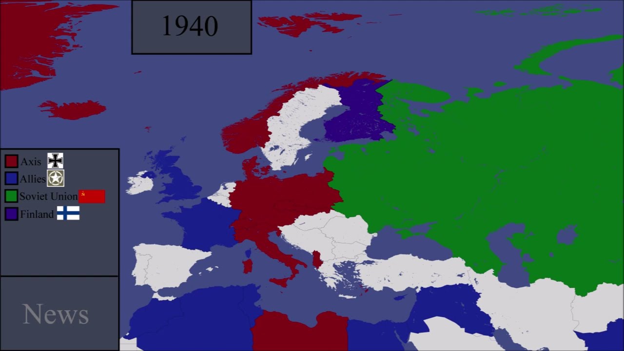 Alternative World War II in Europe || 1939-1946 - YouTube