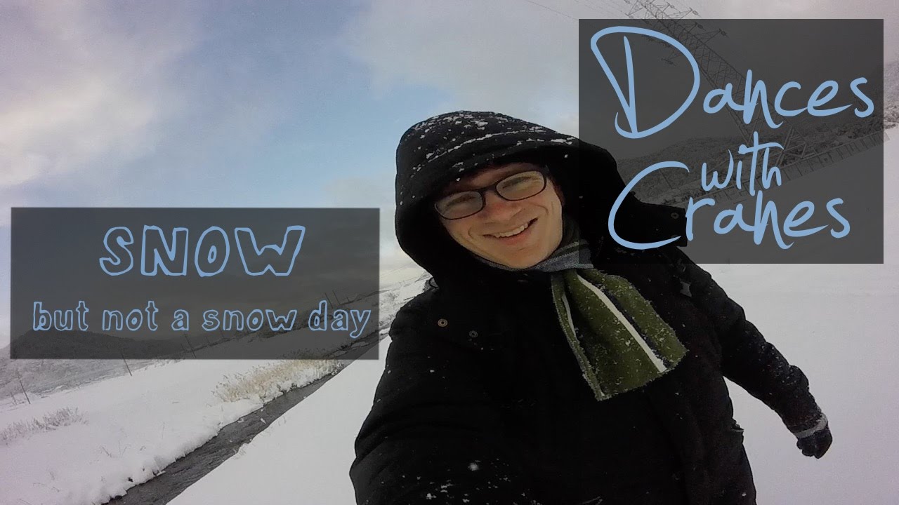 SNOW but not a snow day - YouTube