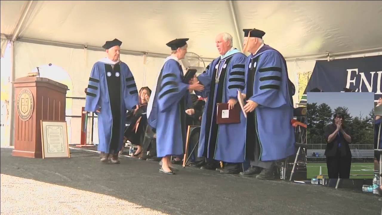 Endicott Commencement 2016: Bill & Joyce Cummings - YouTube