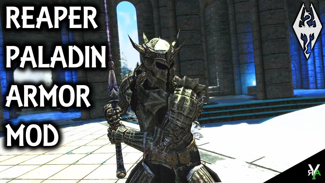 REAPER PALADIN ARMOR: Unique Armor Mod- Xbox Modded Skyrim Mod Showcase ...
