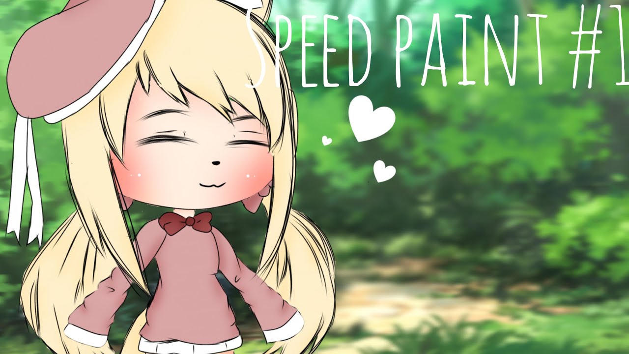 Speed paint #1 || Gacha life - YouTube