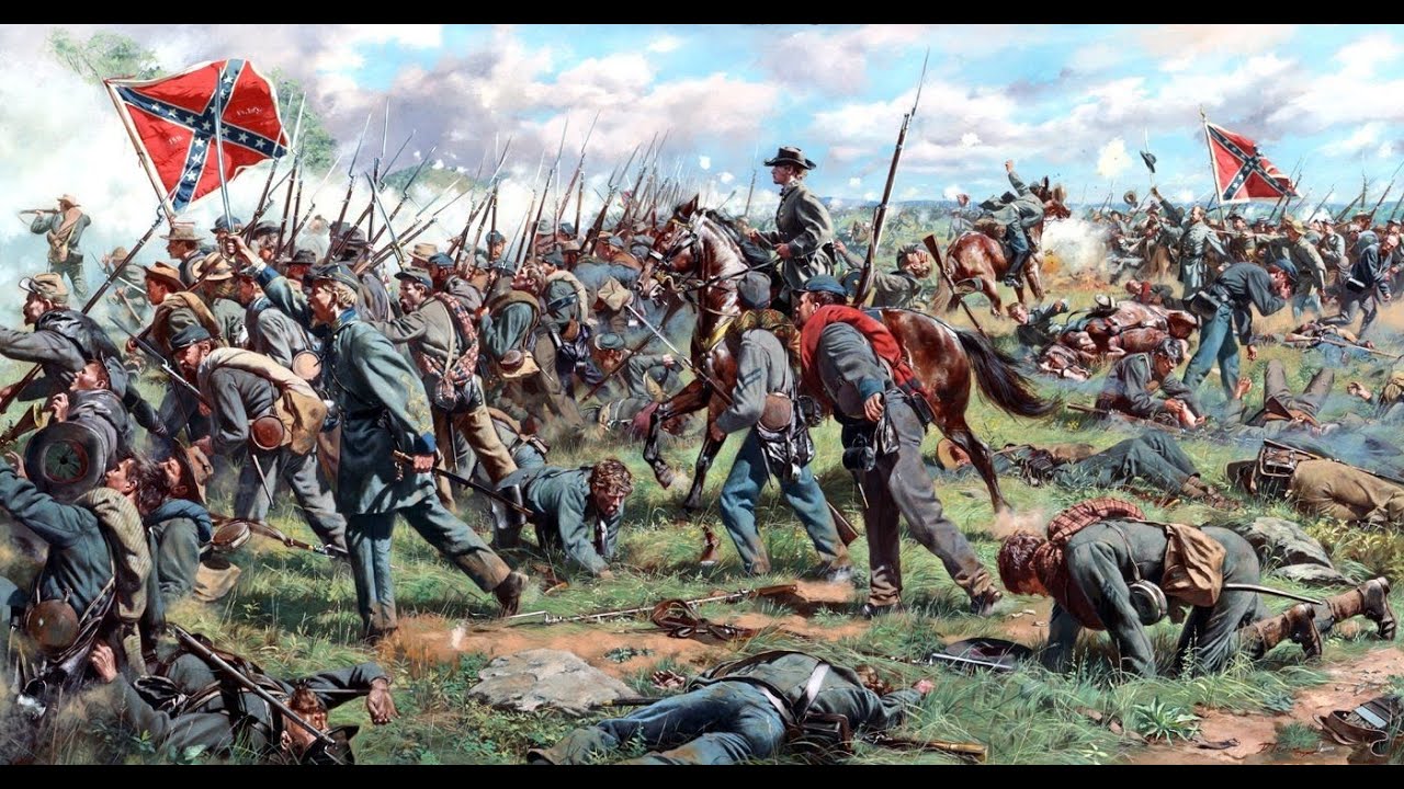 WDS Battle of Gettysburg Pbem Dawn July 2nd turn 57 - YouTube