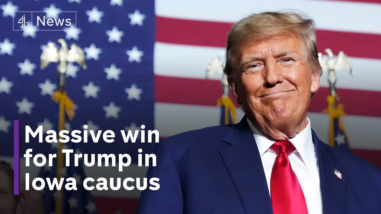 What does Donald Trump’s record win in Iowa mean for Republicans and ...