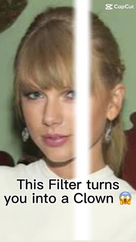 L Taylor swift #filters #clown #taylorswift #funny #true - YouTube