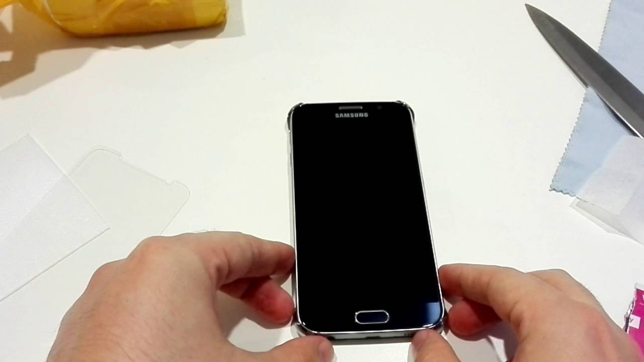 How to apply screen protector - YouTube