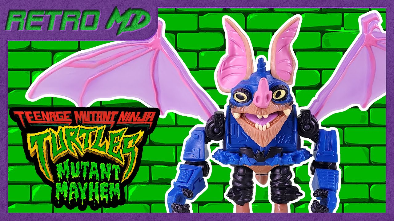TMNT MUTANT MAYHEM WINGNUT ACTION FIGURE REVIEW - YouTube