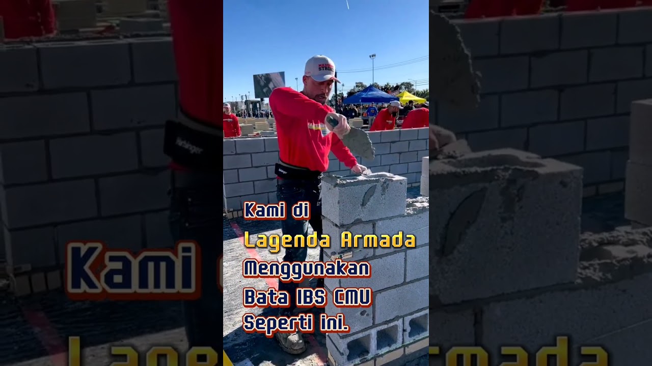 BATA IBS CMU (Concrete Mansory Unit) YANG AKAN LAGENDA ARMADA GUNA ...