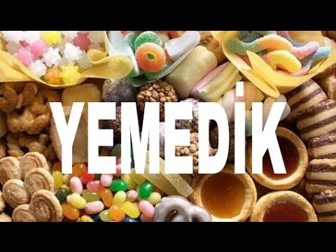 Hiç tatmadığımız - abur cuburlar