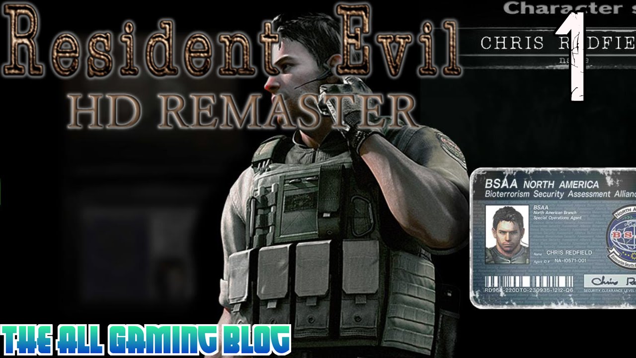 Resident Evil Hd Remaster - Once Again With Chris Walkthrough Part 1 ...