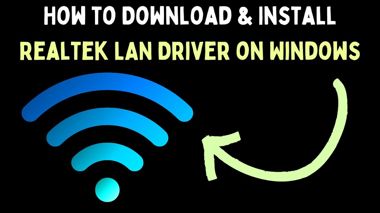 How to Download and Install Realtek LAN Driver on Windows 11 - YouTube
