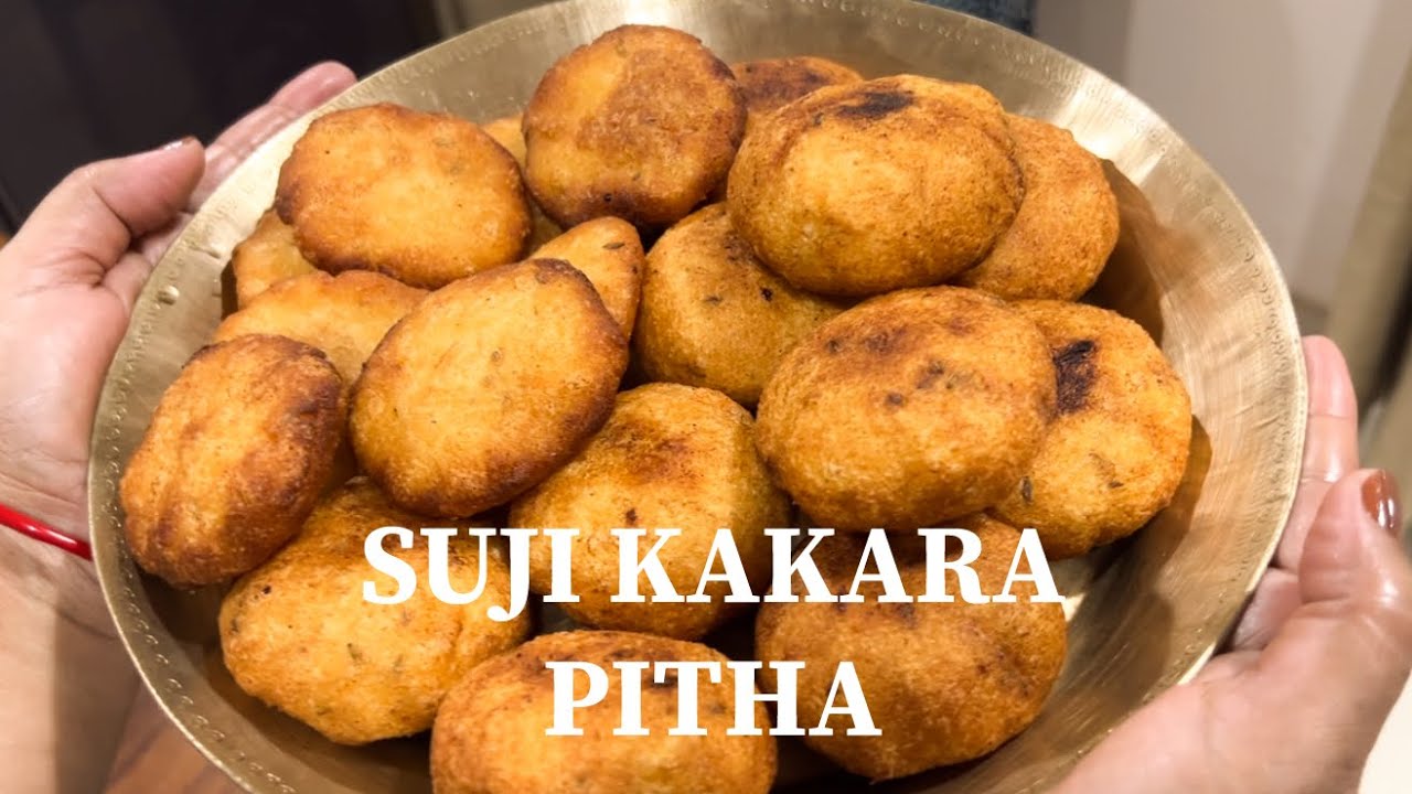 Suji Kakara Pitha - A Traditional Sweet Recipe of Odisha - YouTube
