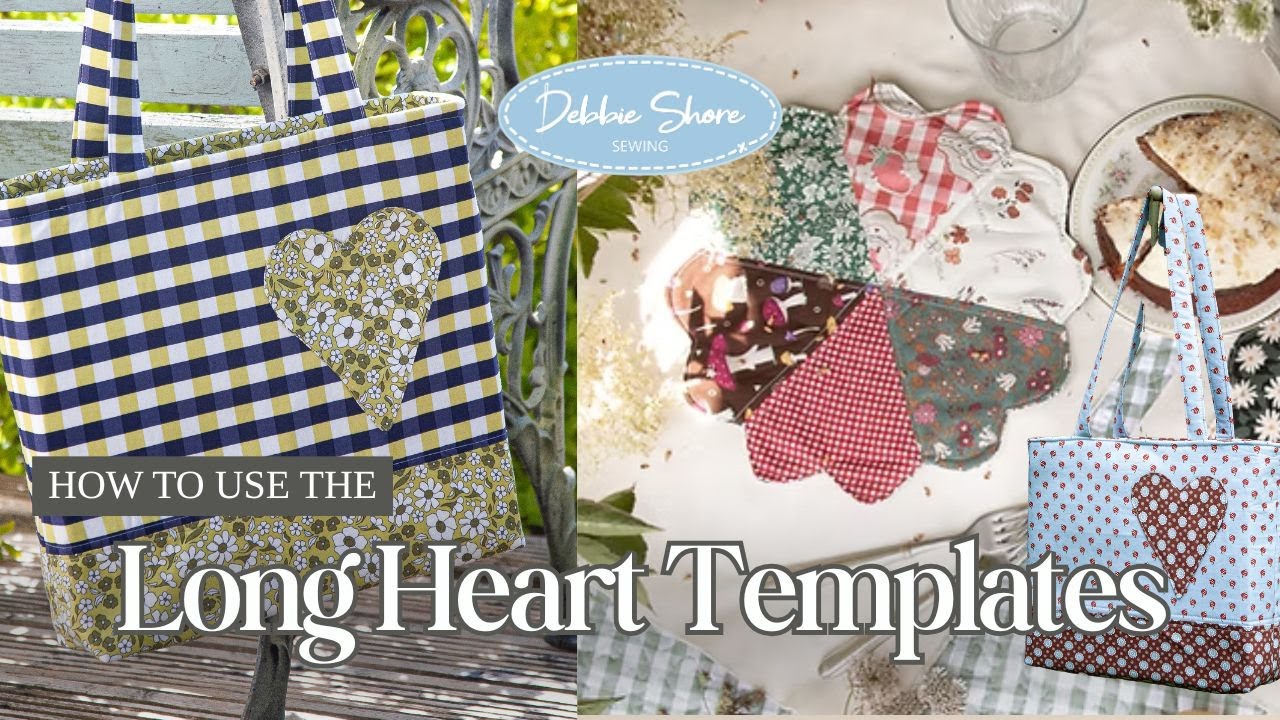 Debbie Shore's Long Nesting Heart Templates - YouTube