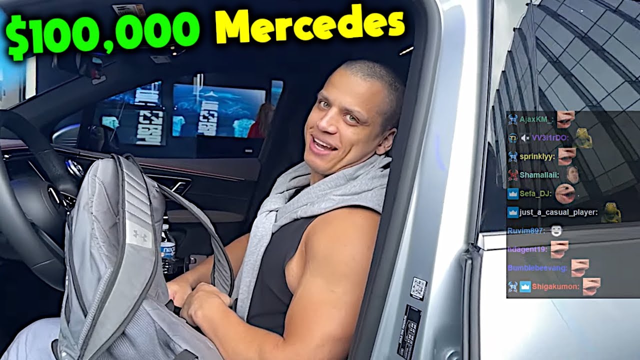 Tyler1 tries $100,000 Mercedes - YouTube