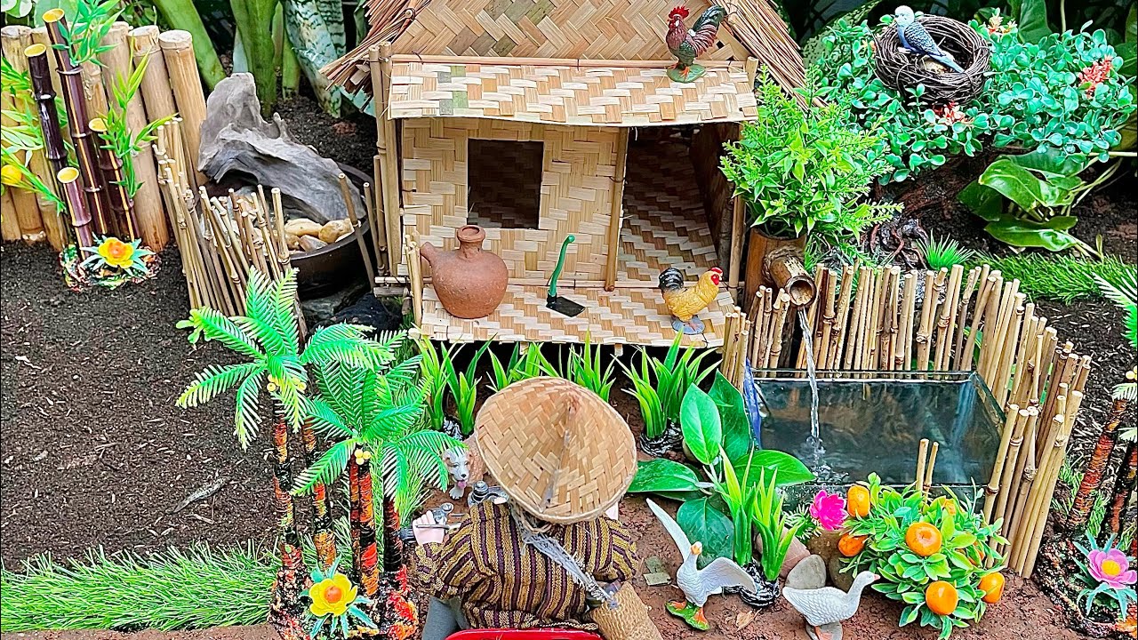 Agus ikut bapak ke Kebun Dan nyemil snack sehat #barbiejowo #miniature ...