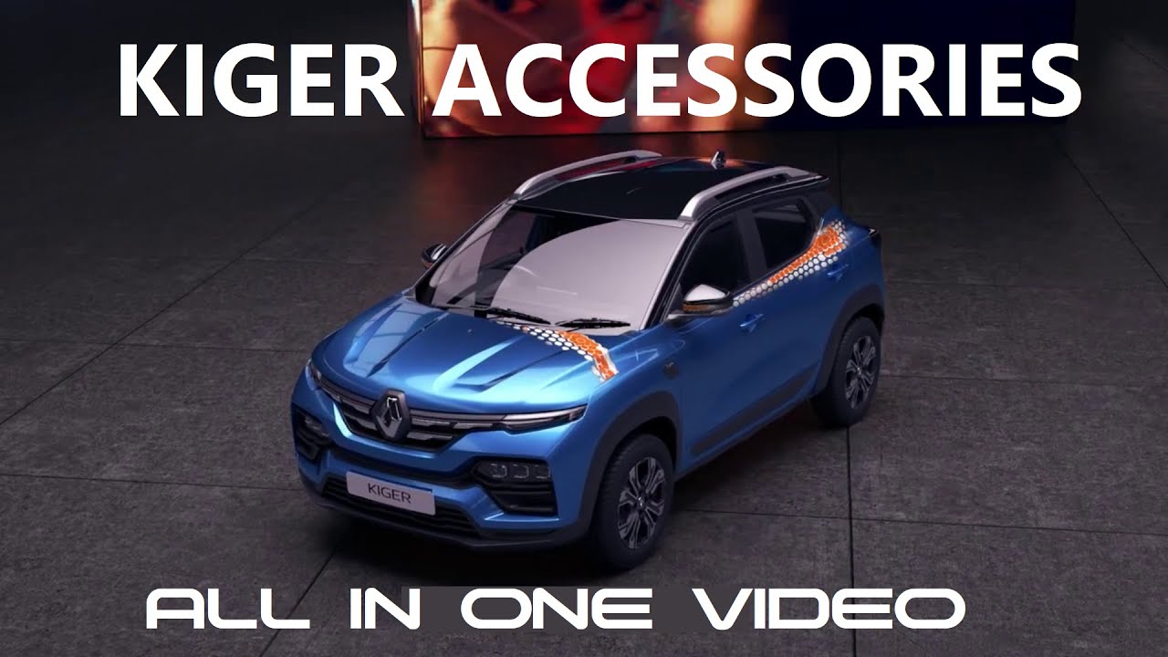 RENAULT KIGER ACCESSORIES REVEALED - OFFICIAL VIDEO - YouTube